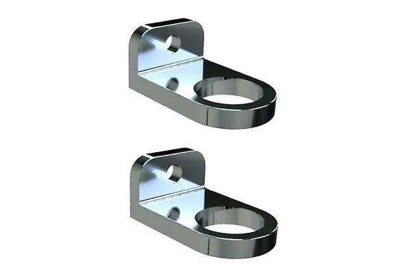 Side Mount Angle Bracket - 38,1mm Diameter Post - Stainless Steel And ...